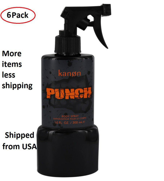 (6 Pack) of Kanon Punch by Kanon Body Spray 10 oz | Wish