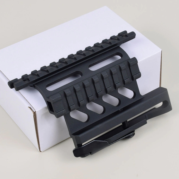 Tactical Picatinny Weaver AK Side Mount Rail Quick QD 20mm Bracket ...