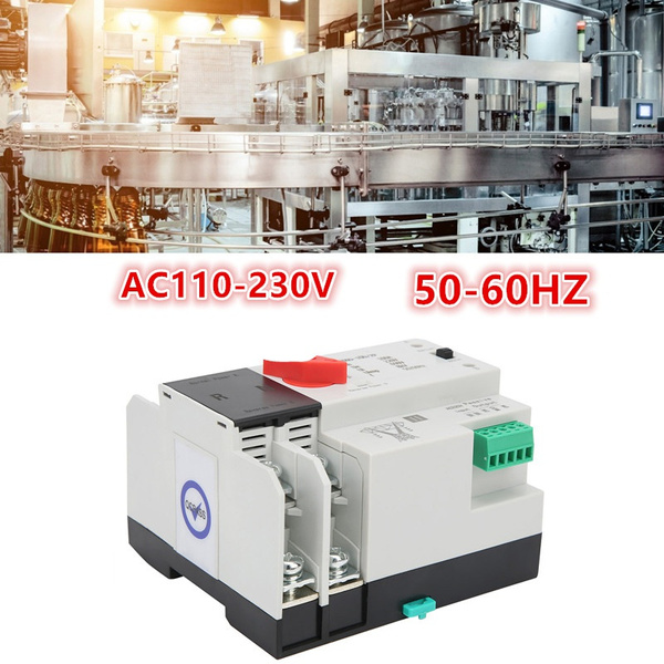 Dual Power Automatic Transfer Switch, Uninterrupted 2 Way Controller ...