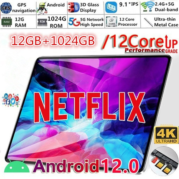 2022 Newest Tablet 4K HD Screen WiFi Tablet PC Ten Core 5G 4G Tablet ...