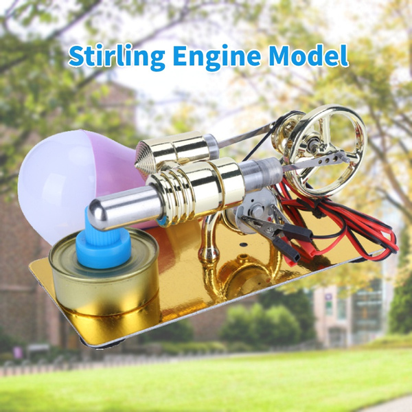 Hotair Stirling Engine Motor Model Heat Steam Power Generator Model ...