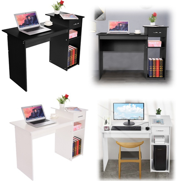 Home Desktop Computer Desk With Drawers Open Storage Cabinet,Home Small ...