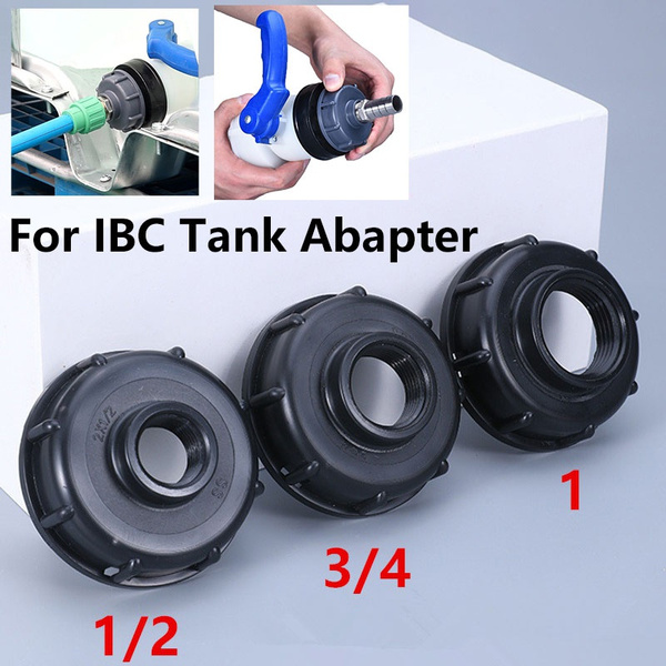 Thread Water Tank Connector Tank Fitting For IBC Tank Tap Adapter Valve ...
