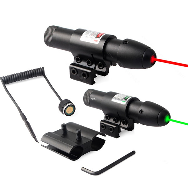 Adjustable Green Dot Laser Sight Switch Scope 20mmRail Mount Sight With ...