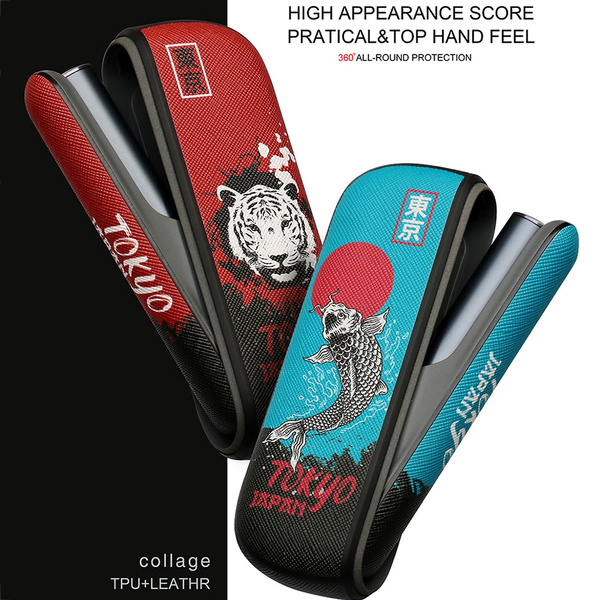 New Case +Magnetic PC Side Cover for IQOS ILUMA Replaceable Leather ...