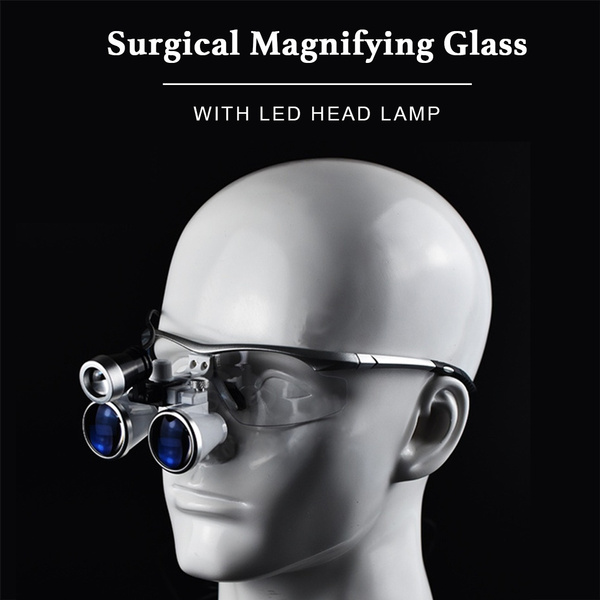 Ultralight Dental Loupes Surgery Magnifier glasses Lab Medical Loupes ...