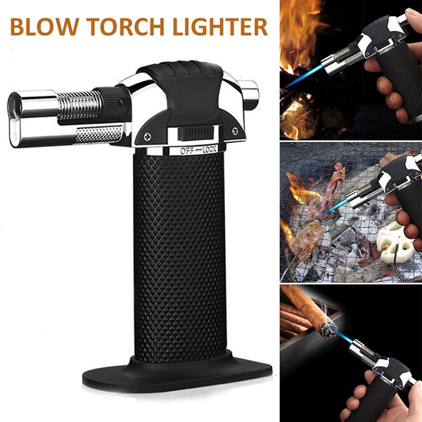New Useful Refillable Butane Gas Mini Blow Torch Lighter Welding ...