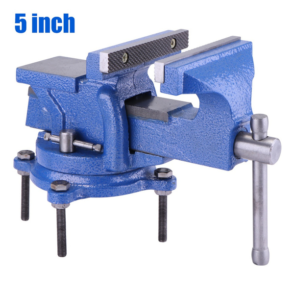 Heavy Duty Engineers Vice Vise Swivel Base Workshop Clamp Jaw Work ...