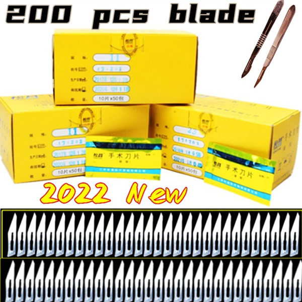 Big Box 200PCS #11#23 Steel Replacement Blades Knife for Craft ...