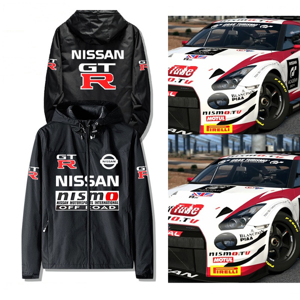 2022 Nissan GT-R Nismo Racing Coat Men's Windbreaker Waterproof Jacket ...