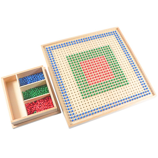 Montessori Teaching Aids Wooden Point Game Children's Early Education ...