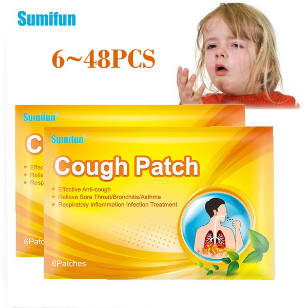 6~48pcs Sumifun Stop Coughing Patch Anti-cough Plaster For Child Adult ... 6~48pcs Sumifun Stop Coughing Patch Anti-cough Plaster For Child Adult ...
