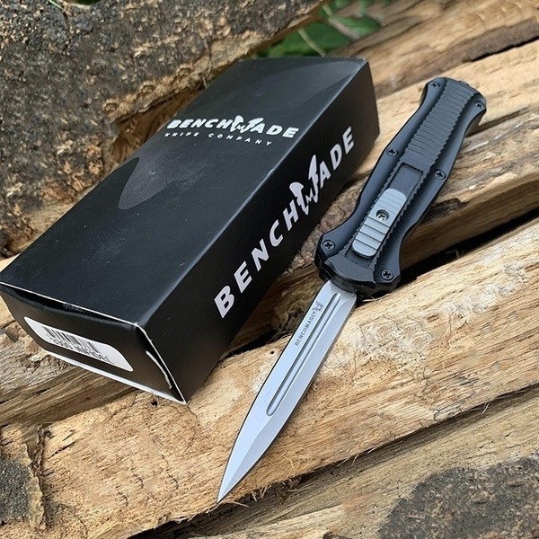 3300 Double Action Straight Out OTF Spring Knife Tactical Switchblade ...
