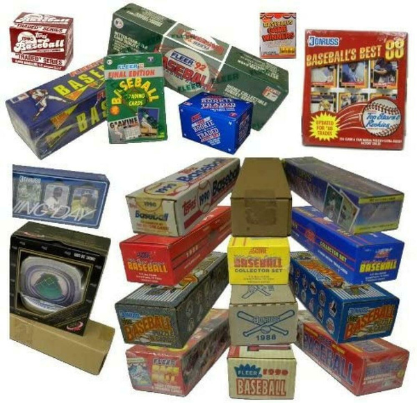 Three Assorted Vintage Baseball Card Sets | Wish