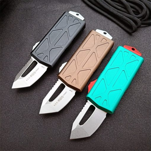 MICROTECH flying fish switch-blade knife T head | Wish