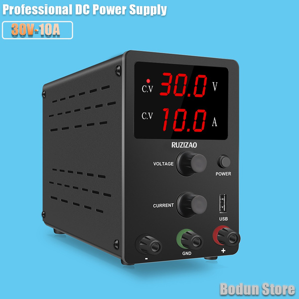 Bodun Store - Adjustable DC Laboratory 30V 10A Lab Power Supply ...