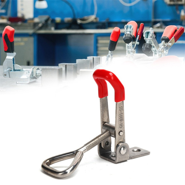 Heavy Duty Latch-Action Toggle Clamp, Stainless Steel Toggle Clamp Lock ...