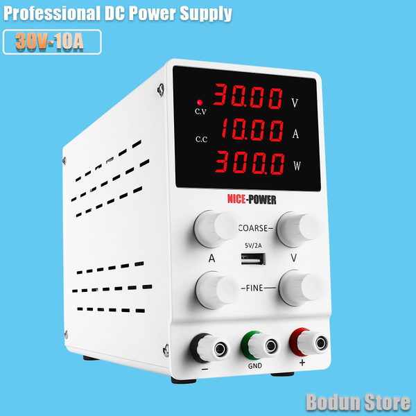 30V 10A Voltage Regulator Stabilizer DC Laboratory Regulated Lab Power ...