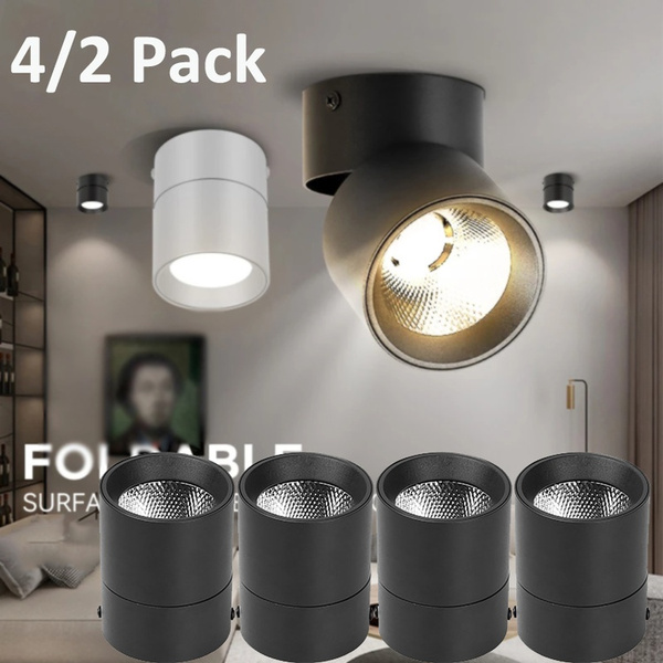 Downlights 220v LED Spotlight 7w Surface Mounted Ceiling Spots Track ...