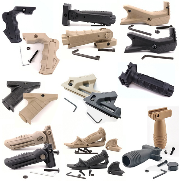 Tactical Compact Foregrip Handle Grip Foldable Abs Hunting Grip for M4 ...