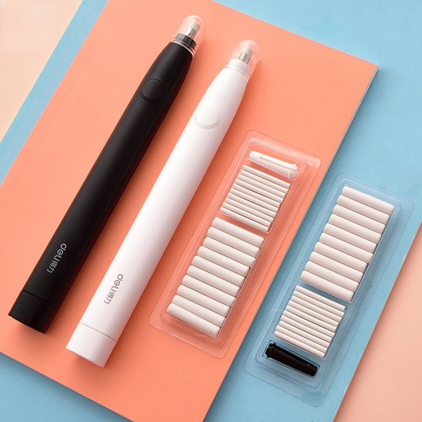 Adjustable Electric Eraser Pencil Drawing Mechanical Battery Operate ...