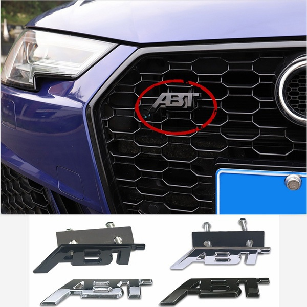 Suitable for all kinds of car ABT logo stickers car front grille trunk ...