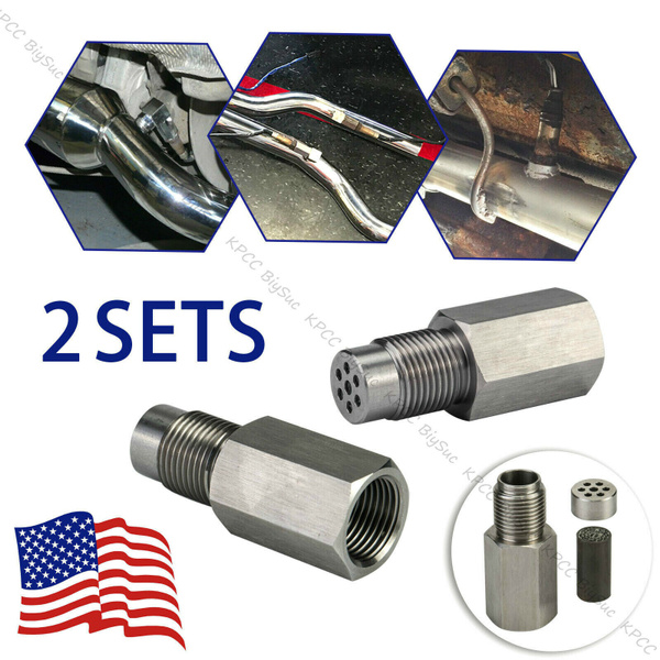 Oxygen O2 Sensor Spacer Adapter Bung Catalytic Converter Check Engine ...