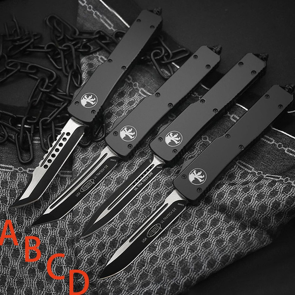 New Microtech UT70 Switch Knife OTF Safety Cutting Knife Aviation ...