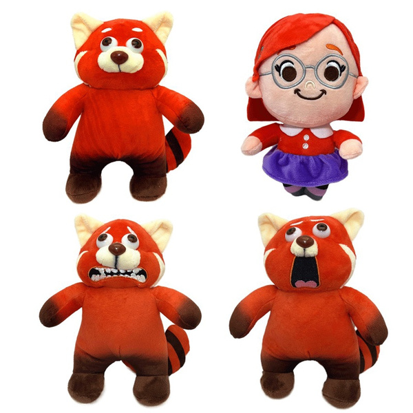 22cm Kawaii Cartoon Turning Red Panda Plush Doll Toys Mei Turning Panda ...