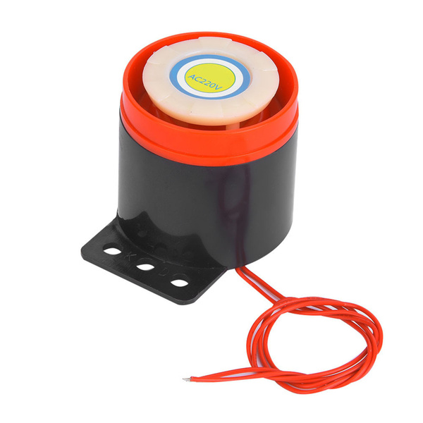 AC 220V 110dB Active Buzzer Mini Long Continues Beep Sounder Speaker ...