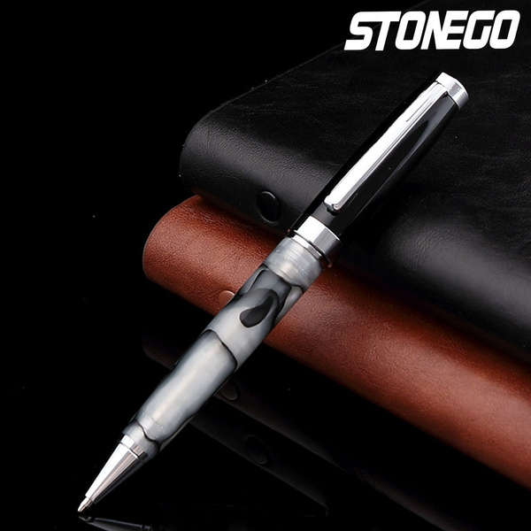 STONEGO 1PC/2Pcs LuxuryMetal Ballpoint Pen, Retractable Ball Point Pen ...