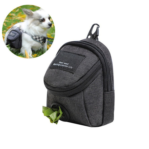Outdoor Portable Dog Treat Pouch Training Dog Snack Bag Pet Supplies ...