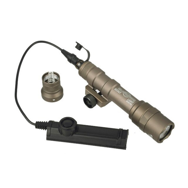 Tactical torch SF M600B M600 Flashlight With Dual Function Tape Switch ...