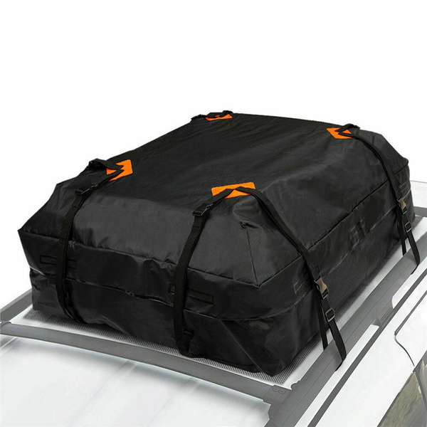 Car Roof Bag Rooftop Top Cargo Carrier Bag Waterproof 15 Cubic Feet for ...
