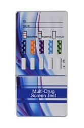 12 Panel Dip Card Test Kit, Pack of 5 Units, FDA Cleared, CLIA Waived ...