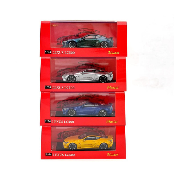 Master 1/64 Lexus LBWK LC500 Travel Edition Widebody Diecast Toys Car ...
