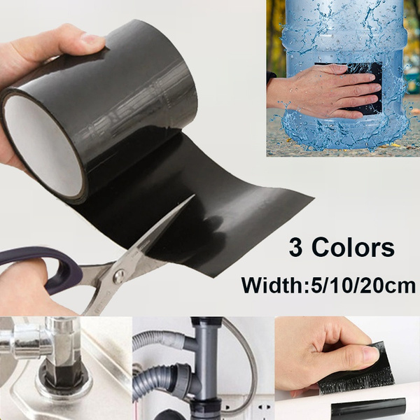3 Colors Patch PVC Pipe Super Strong Waterproof Tape Stop Leaks Seal ...