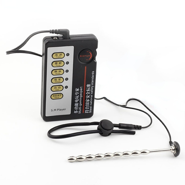 Estim Cock Ball Strap and Sound Urethral Insert Electrical Kit | Wish