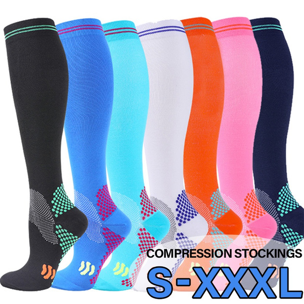 S-XXXL Compression Socks Men Women Running Sports Socks Varicose Vein ...