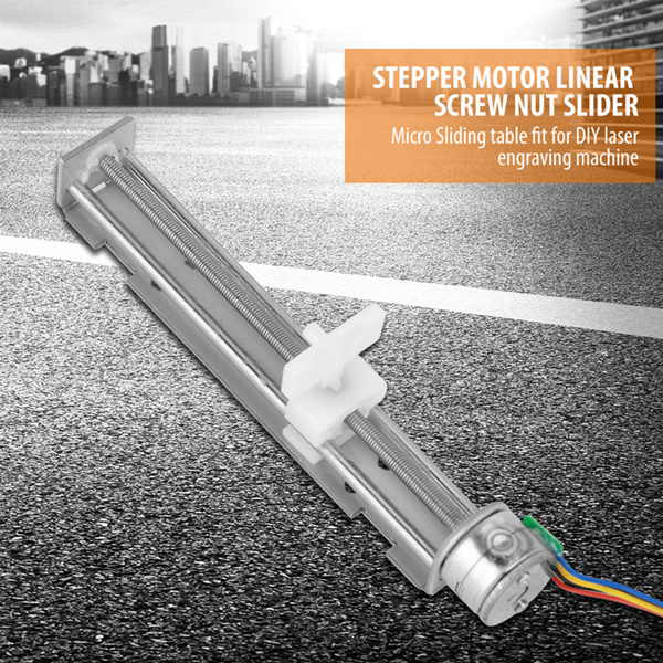 Stepper Motor Screw, Engraving Machine DIY Part DC 12V Stepper Motor ...