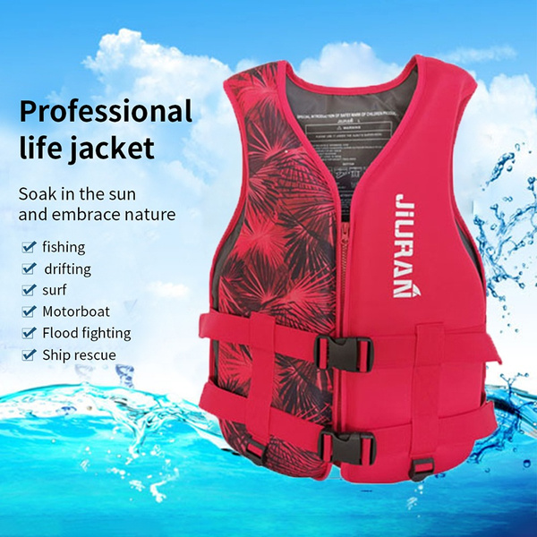 Outdoor Rafting Neoprene Life Jacket for Children Swimming Snorkeling ...