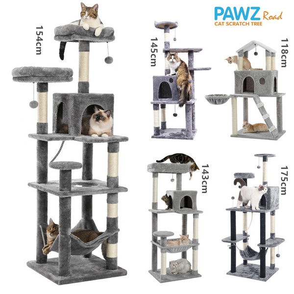 PAWZ Road Cat Tree Cat Condo Tower Kitten Activity Center Tower Luxury ...