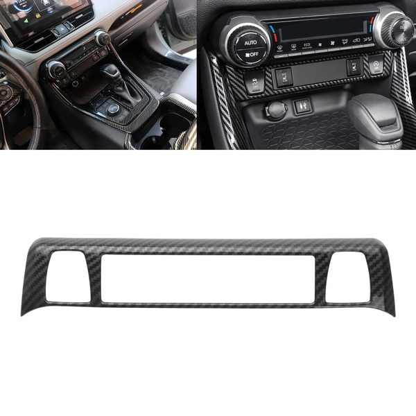 For Toyota RAV4 2019 2020 2021 2022 2023 Carbon Fiber Look ABS Inner ...