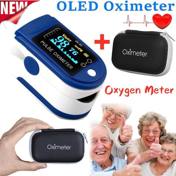 Global Version Brand NewOLED 2022 Pulse Oximeter Monitor Finger Pulse ...