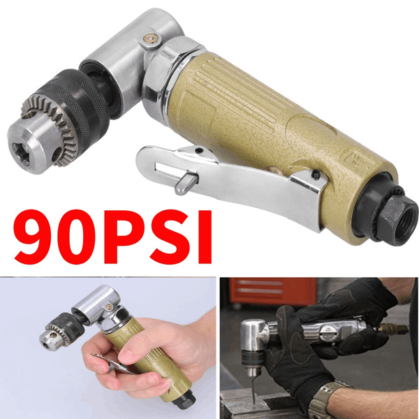 Pneumatic Drill With Pistol Grip, 90 Degrees Elbow Pneumatic Drill ...