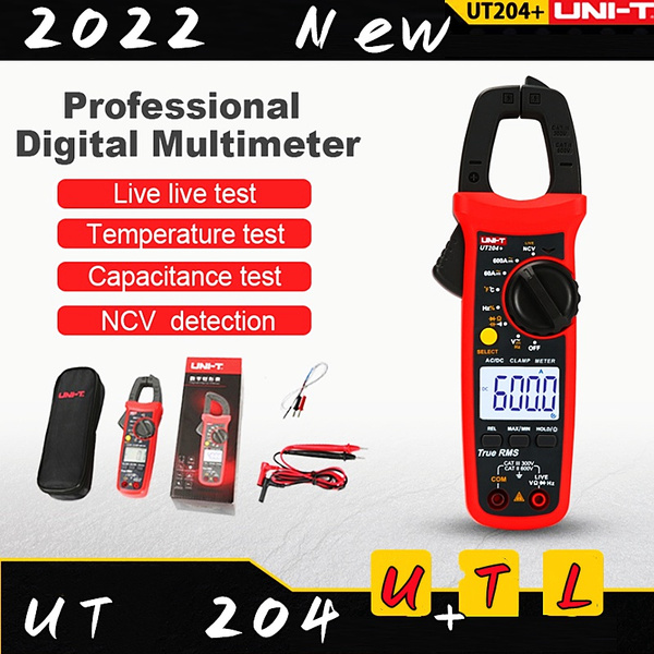 2022 New UNI-T UT204+, Clamp Amplifier, Digital Clamp Meter, Measuring ...