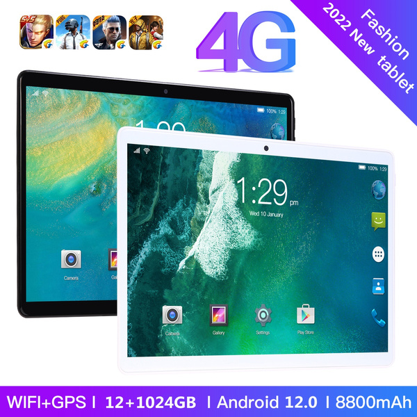 2022 Upgrade Tablet PC 5K HD Screen WiFi 12inch Tablet PC 10-core 5G 4G ...
