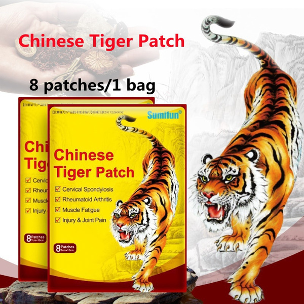 Tiger Balm Patches Analgesic Plaster Arthritis Joint Back Pain Patch ...