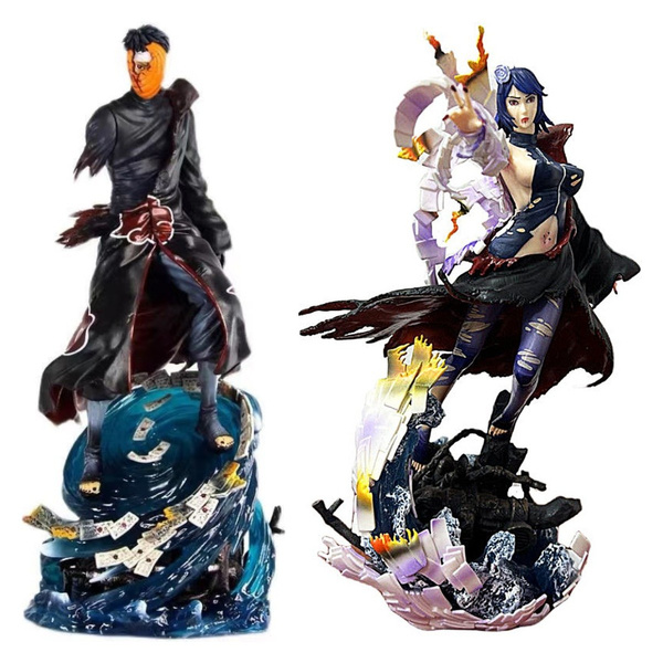 Battle Damage Version Obito Anime Figure GK Uchiha Obito Figure Tobi ...