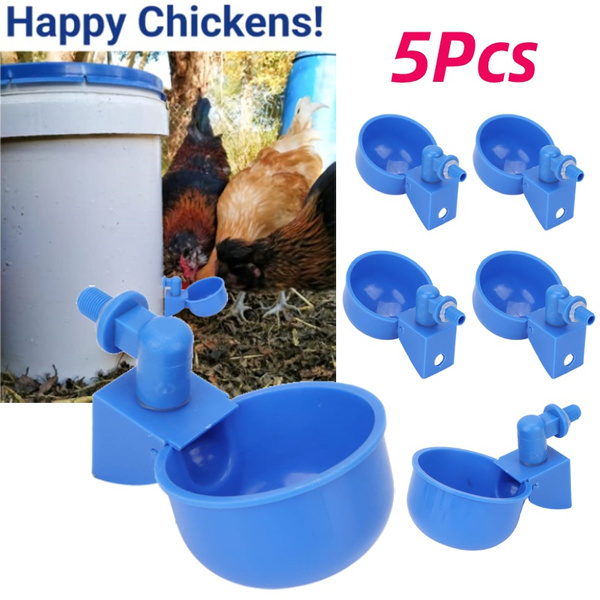 Automatic Chicken Water Cup Large Waterer Kit For Poultry Automatic Automatic Chicken Water Cup Large Waterer Kit For Poultry Automatic